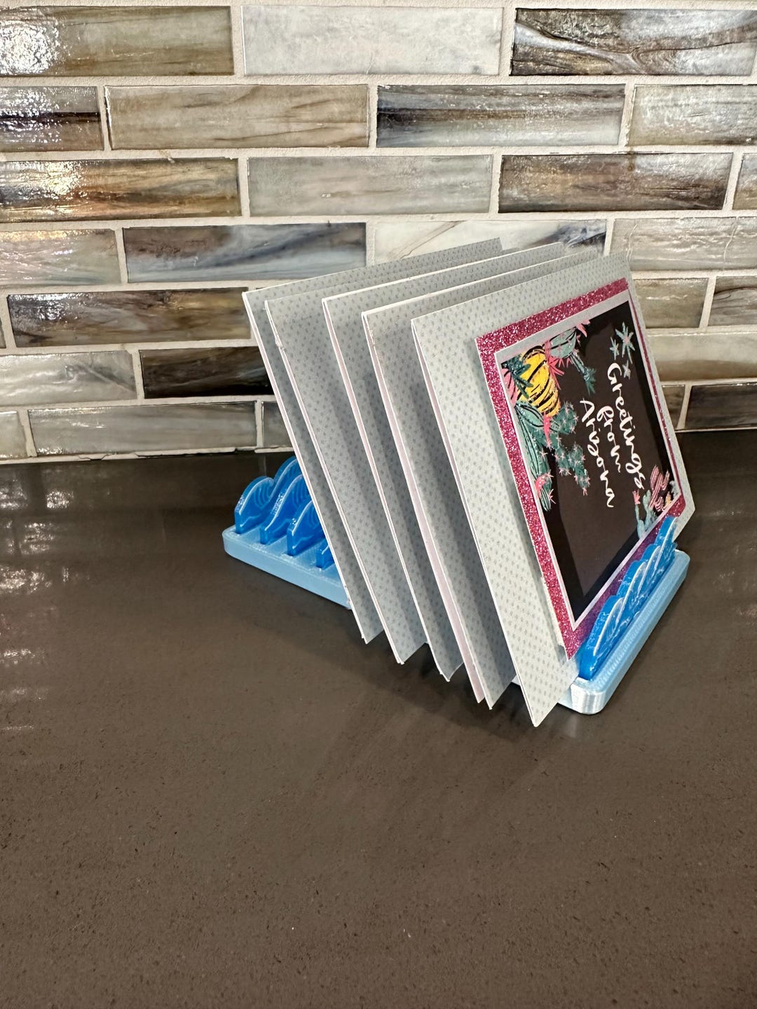 Ocean Waves Card Drying Rack - Etsy