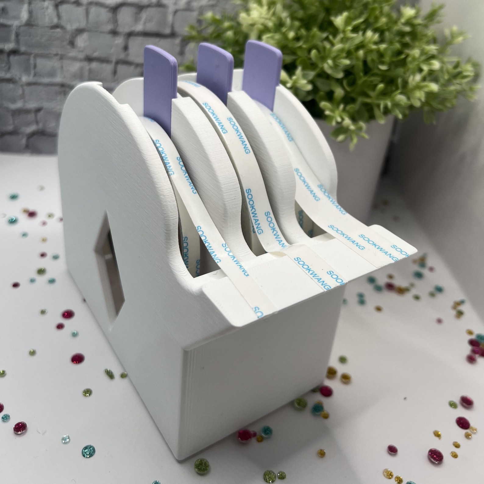 3D Printed Tear/score Tape Dispenser | Craft Organizer - Etsy