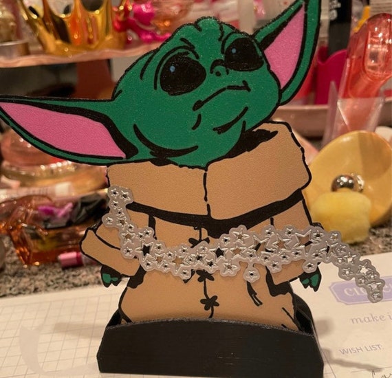 Baby Yoda Magnetic Die Cutting Stand or Tool Holder. Grogu - Etsy