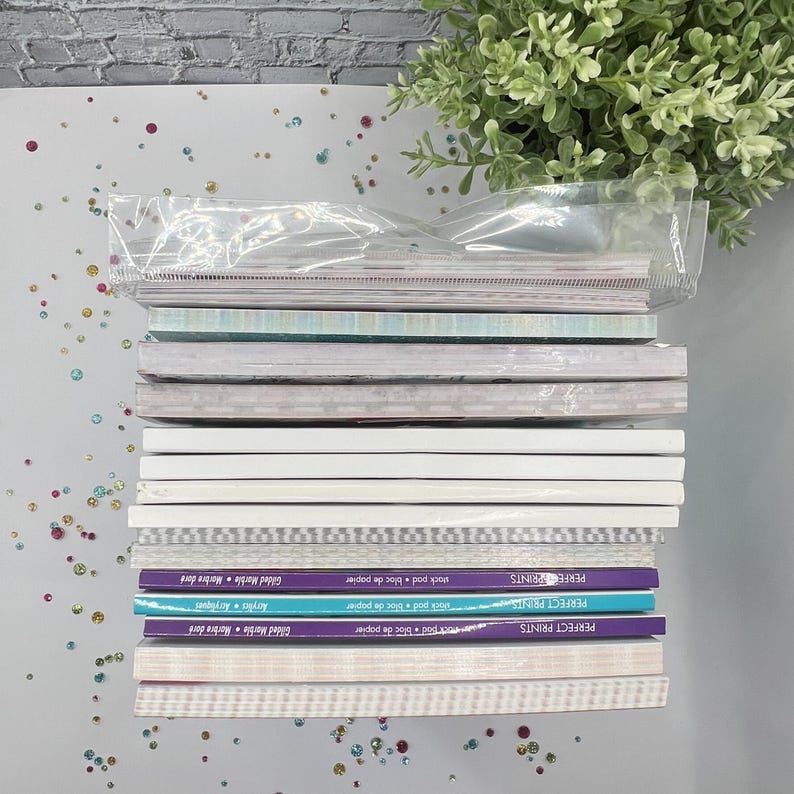 6" Paper Pad, Large Cardstock & Project Holder - Etsy