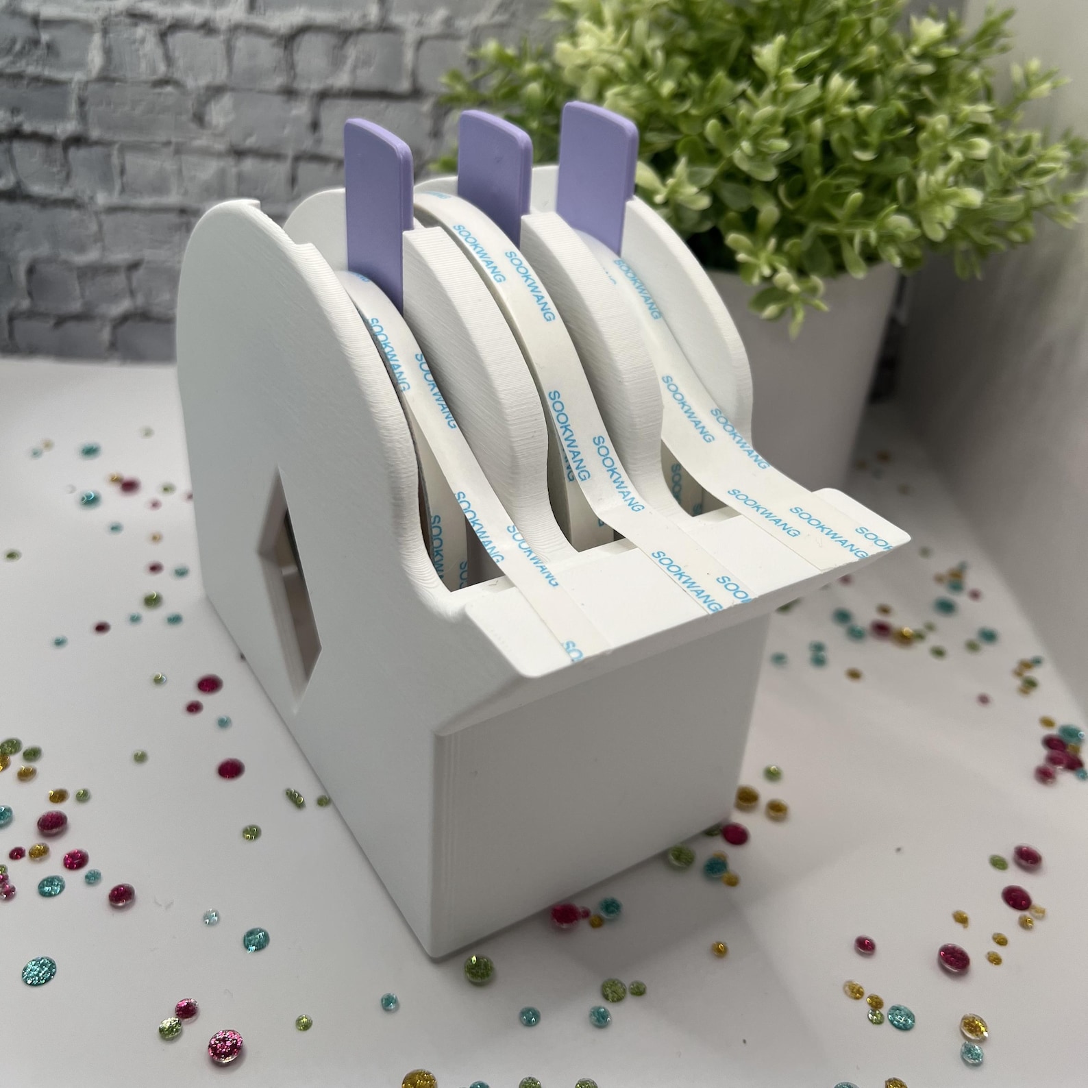 3D Printed Tear/score Tape Dispenser | Craft Organizer - Etsy
