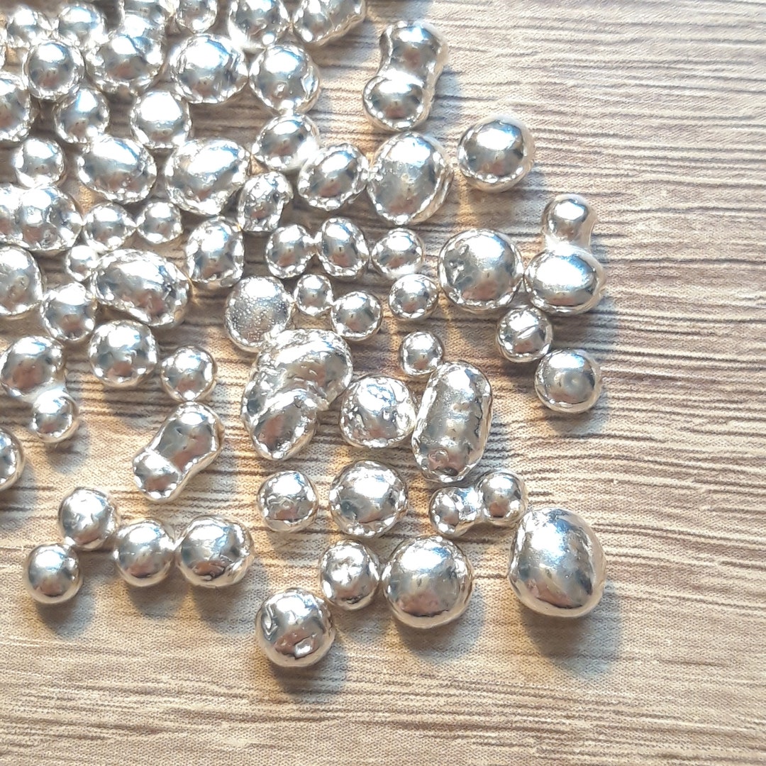 925 Sterling Silver Casting Grain for Melting , Jewellery Making, 100% ...