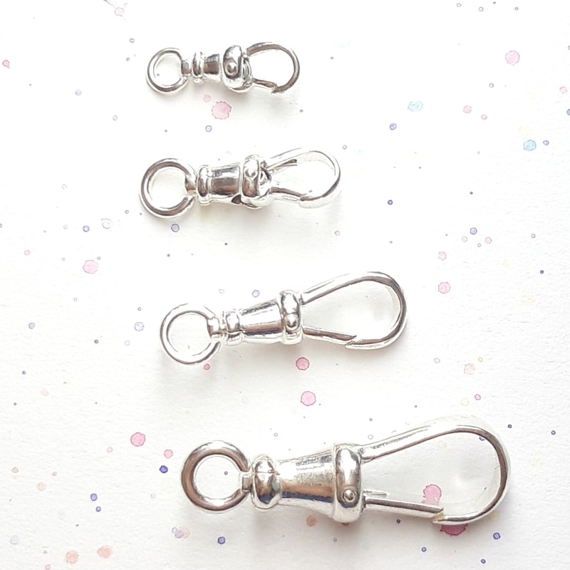 Silver Dog Albert Clip - Etsy UK
