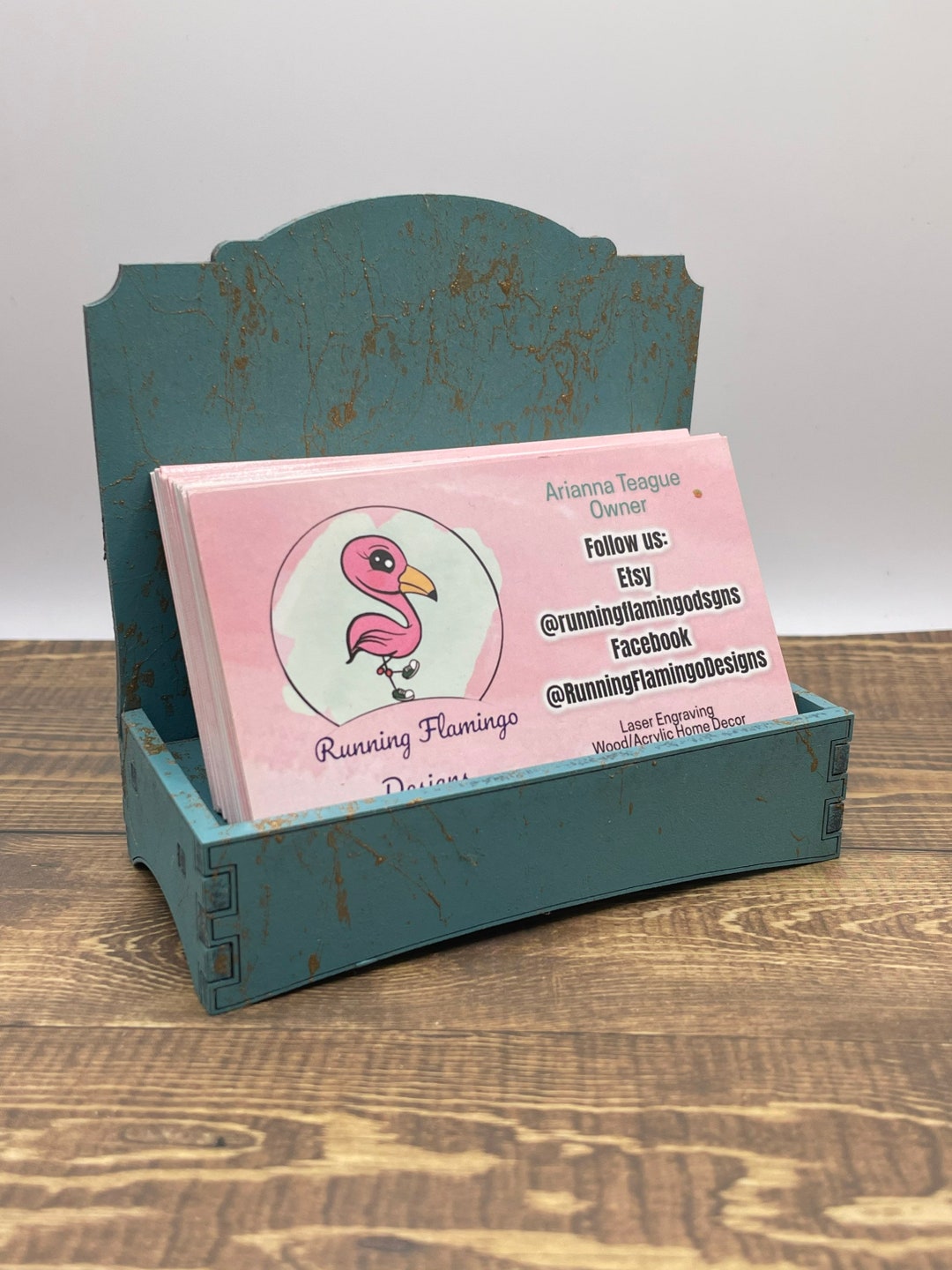 Business Card Holder, Vendor Cards, Craft Show, Craft Show Display ...