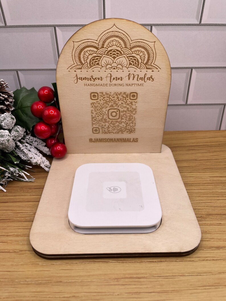 Square Reader Stand Square Holder Craft Show Display Logo - Etsy
