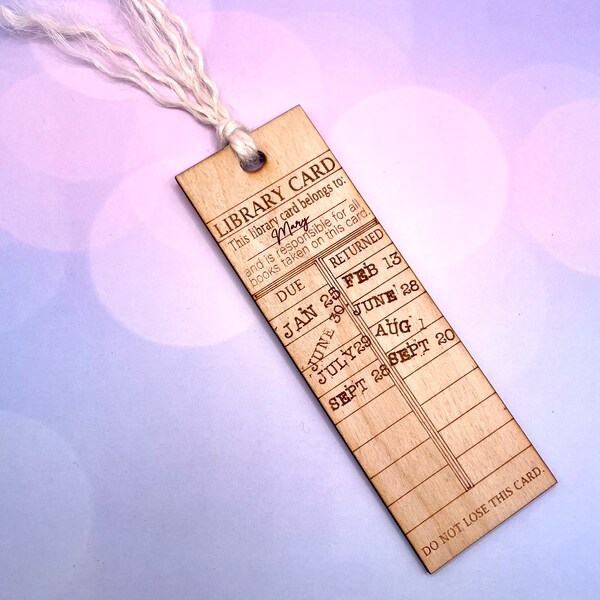 Library Due Date - Etsy