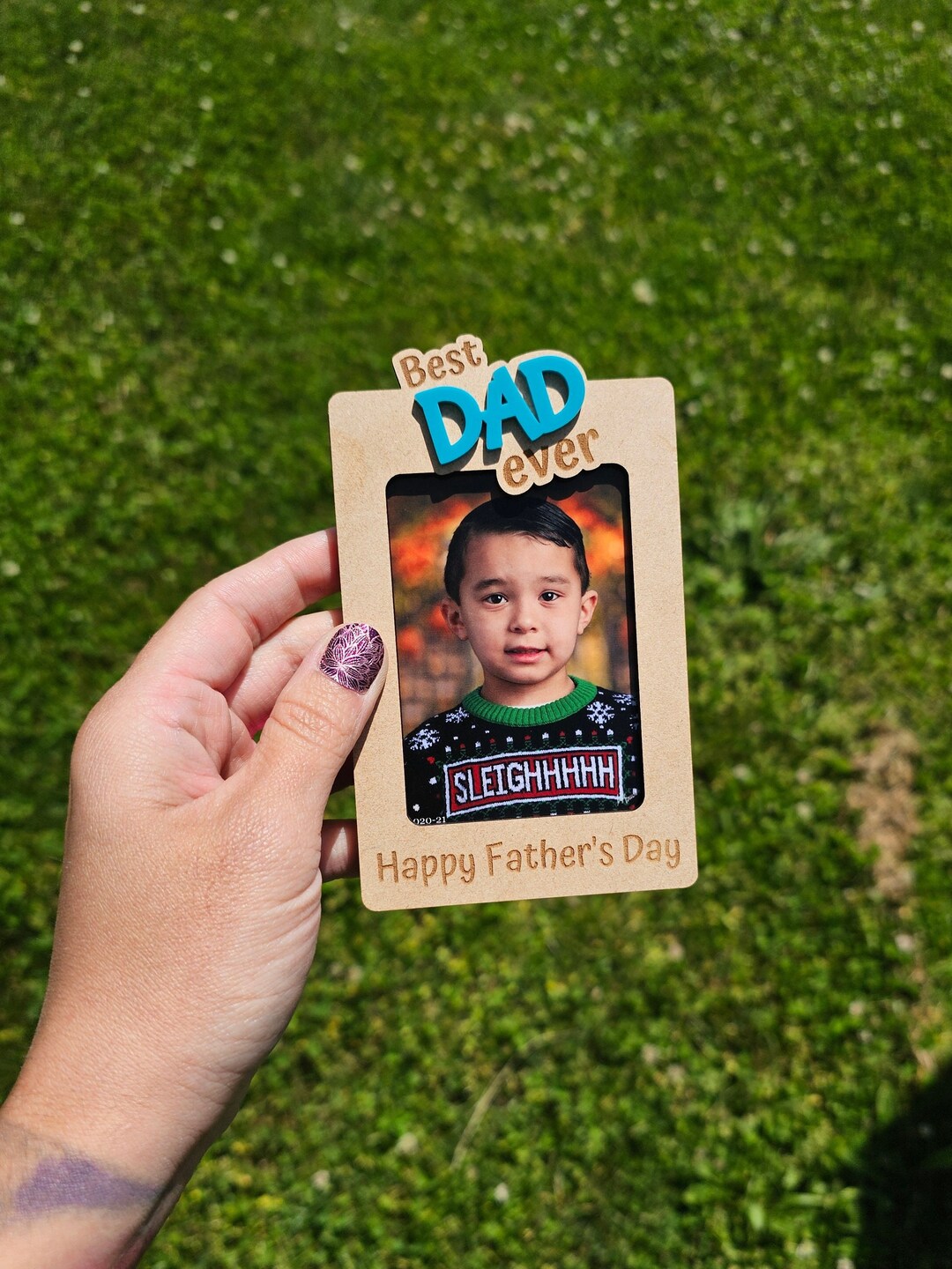 Fathers Day Magnet, Fathers Day Gift, Gift for Dad, Magnet, Photo ...