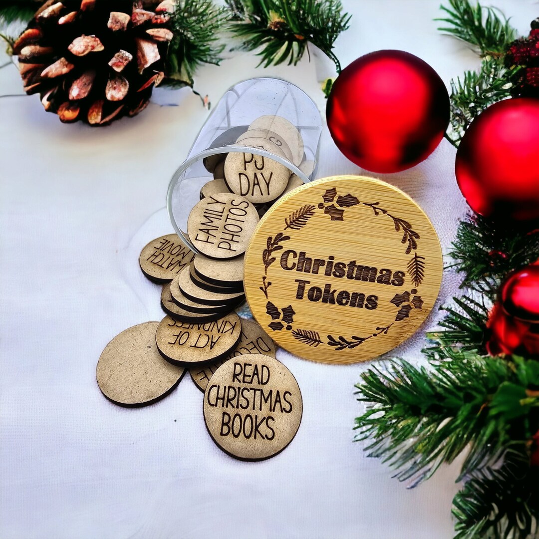 Christmas Token, Christmas Jar, Kids Activities, Holiday Activity ...