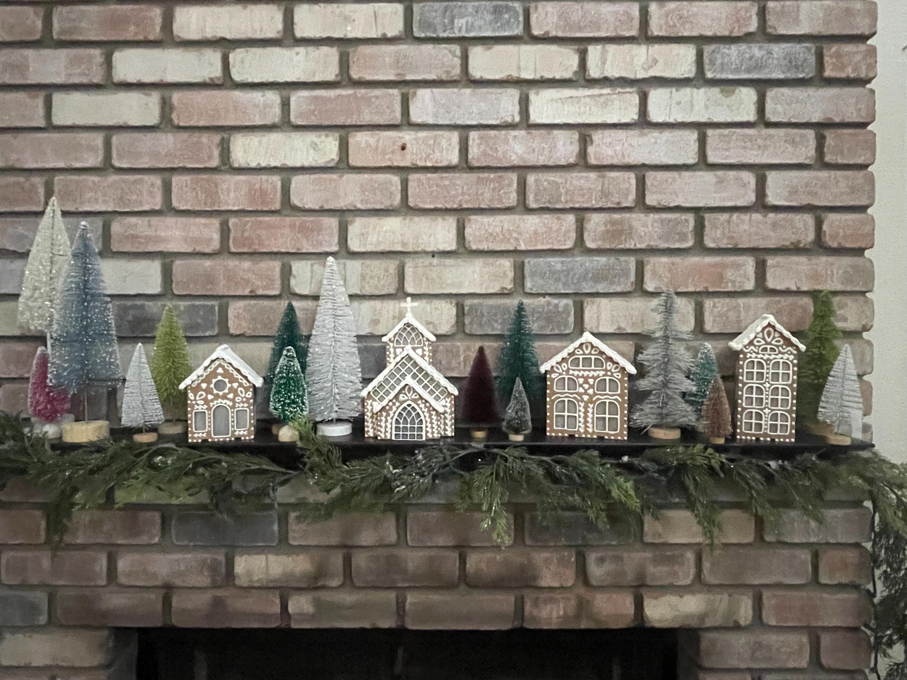 Gingerbread Village (set of 3) - Etsy