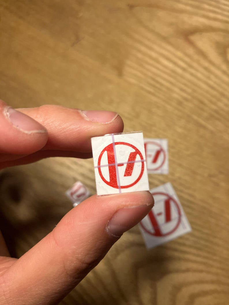 Twenty One Pilots Breach Clancy Logo Red Shimmer Permanent Vinyl ...