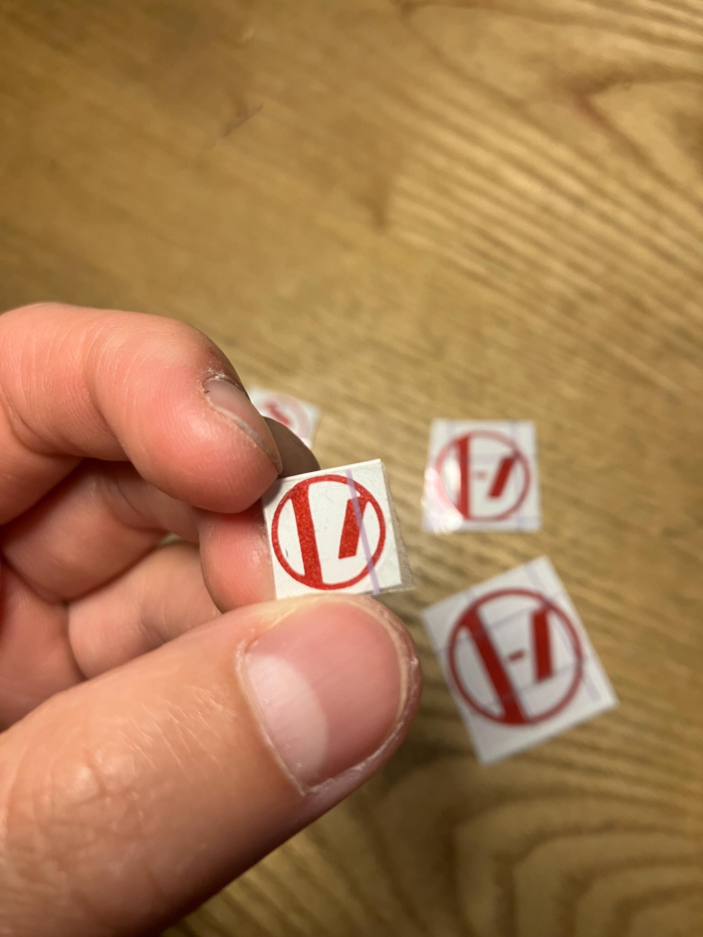 Twenty One Pilots Breach Clancy Logo Red Shimmer Permanent Vinyl ...