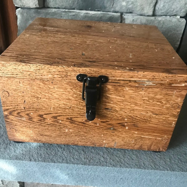 Reclaimed Wood Box - Etsy