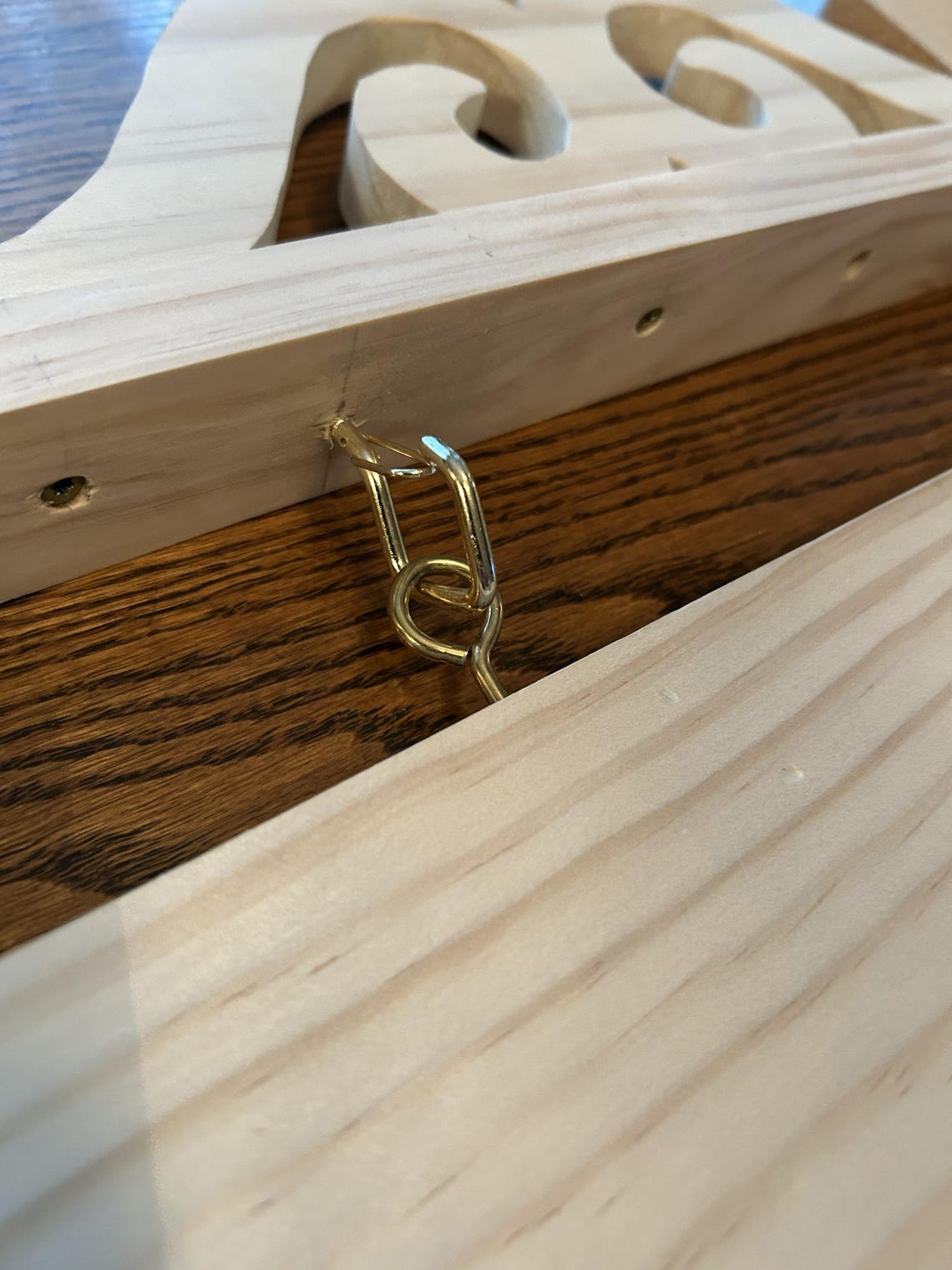 Unfinished Wood Vendor Sign – DIY Booth Display With Scroll Work on ...