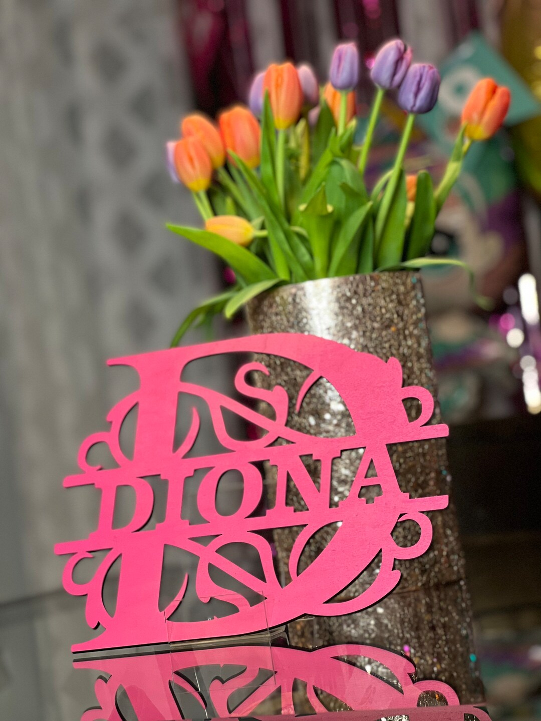 Custom Script Letter and Name Sign | 1/8 Wood - Etsy