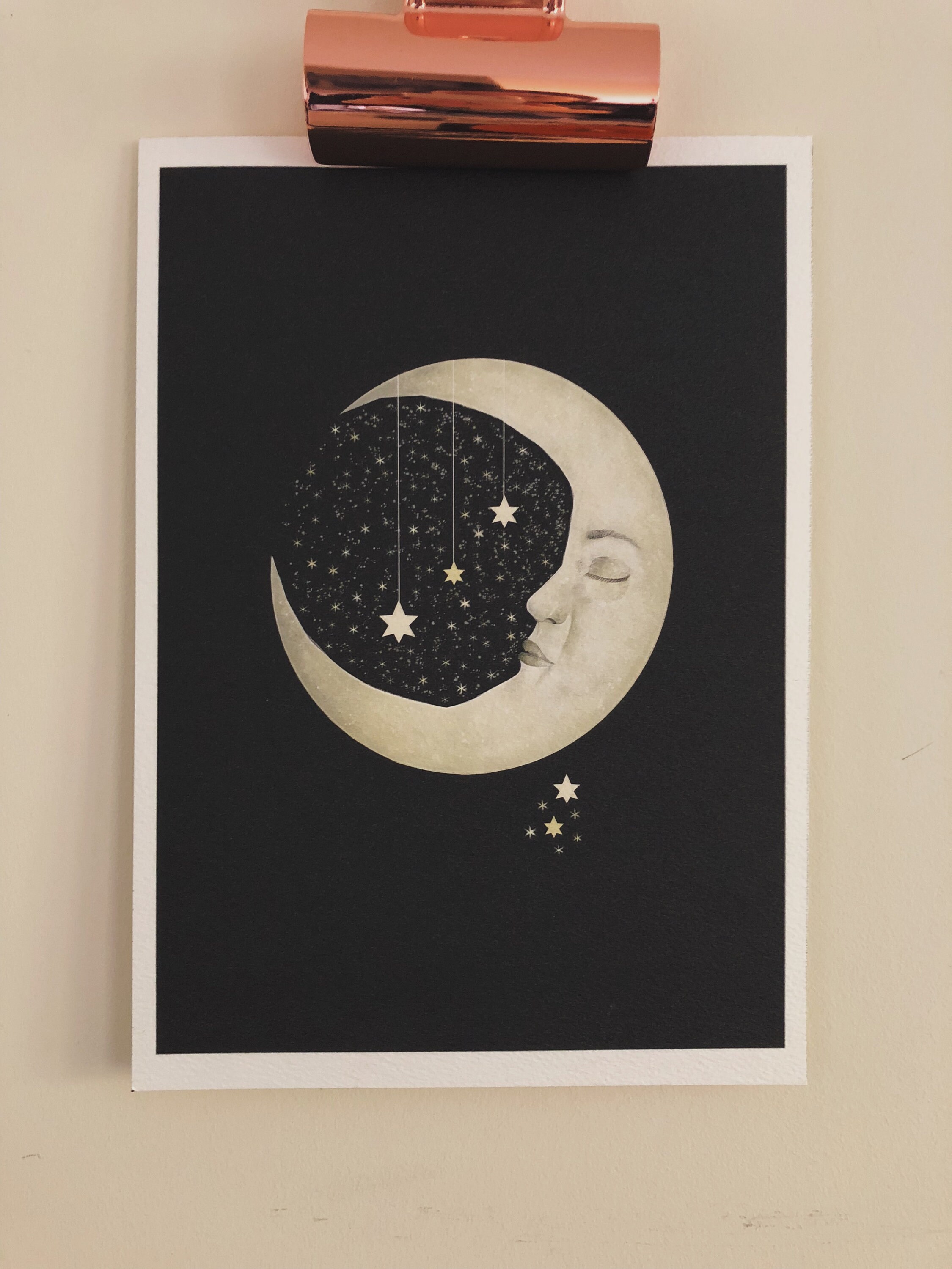 Digital Art & Collectibles Luna Room Decor Home Decor Celestial Print ...