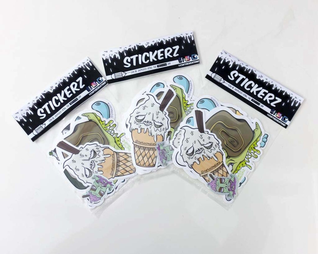Animated Sticker Pack - Etsy