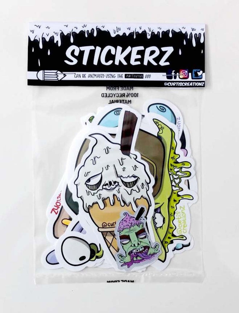 Animated Sticker Pack - Etsy