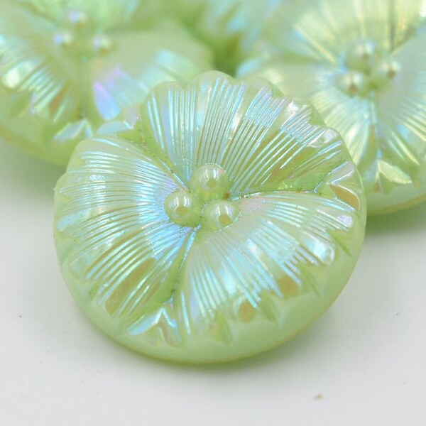 Green Buttons - Etsy