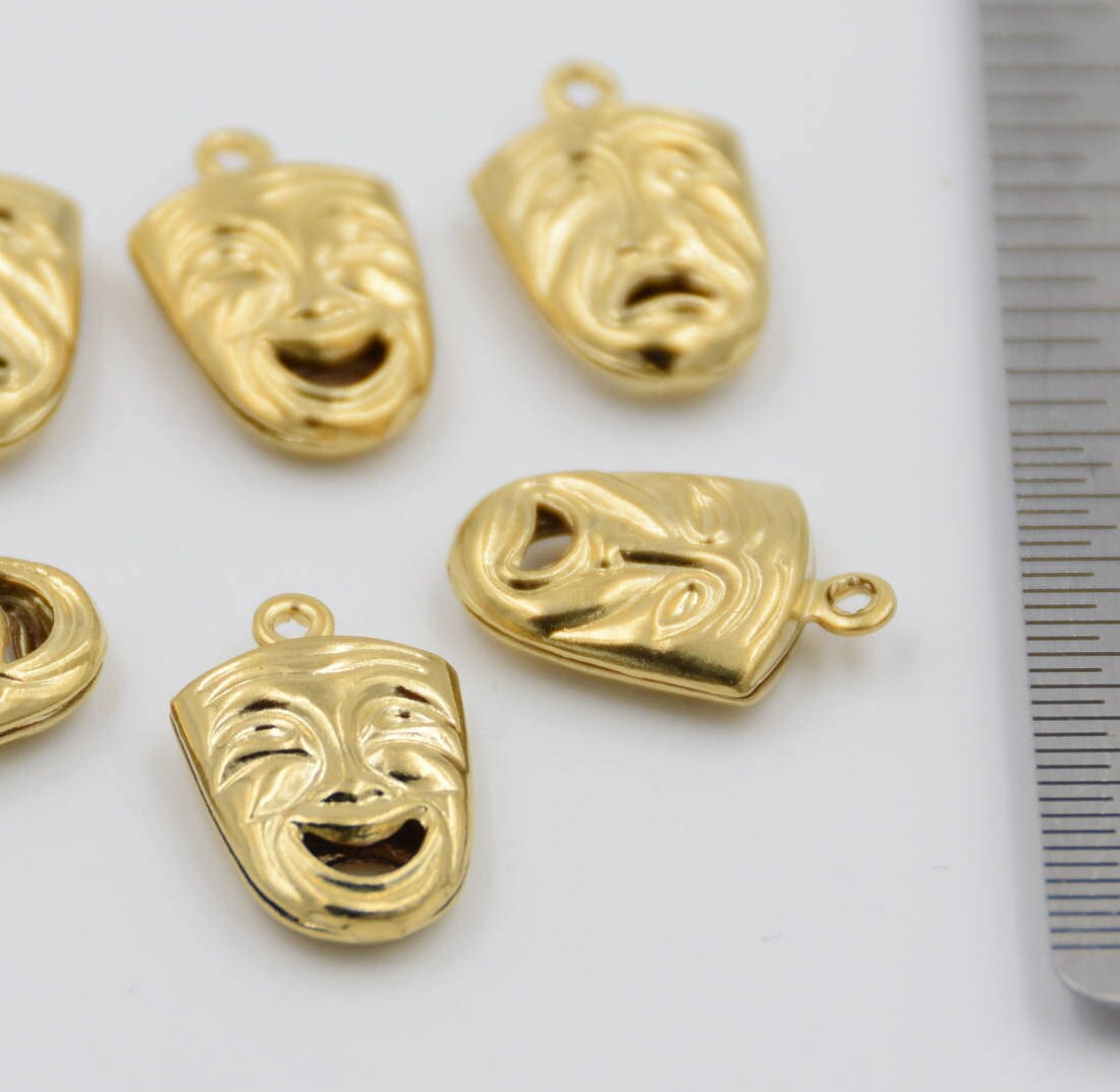 Comedy Tragedy Masks Tragedy and Comedy Masks Theater | Etsy