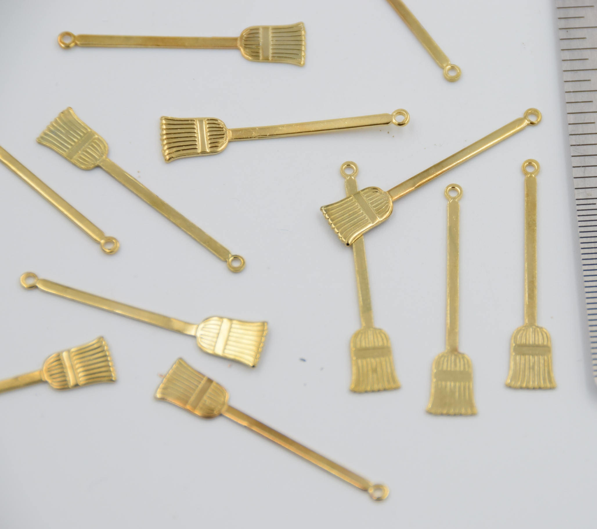 Witches Broom Halloween Charms Broom Sweeping Broom - Etsy