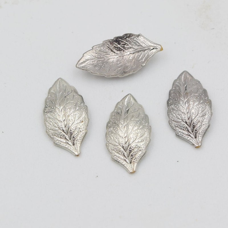 Metal Leaves for Jewelry - Etsy