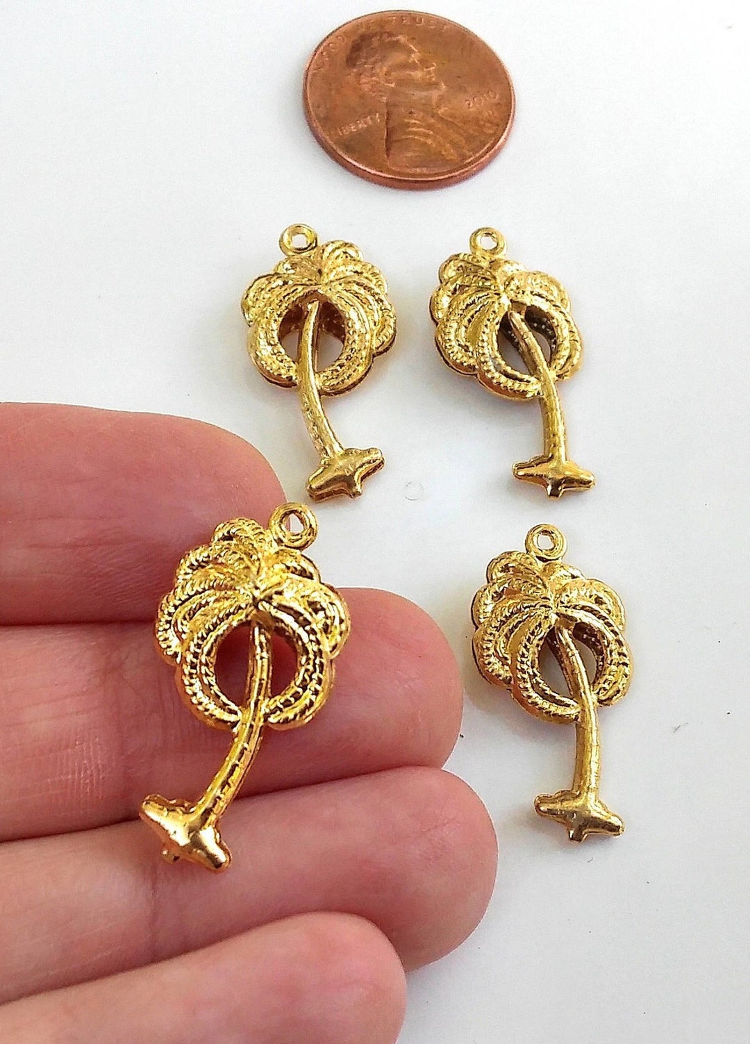 Palm Tree Charms, Tropical Charms, Island Charms, Coconuts, Summer ...