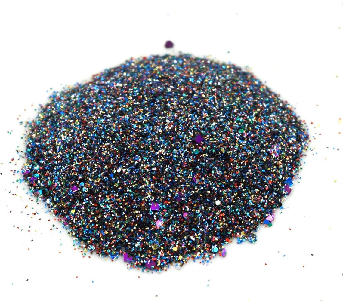 Ultra Fine Glitter Multi Colored Glitter Solvent Resistant - Etsy