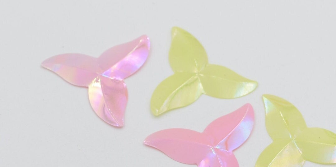 Vintage Starfish Sequins, 31 Mm, Sea Foam, Light Green, and Pink ...