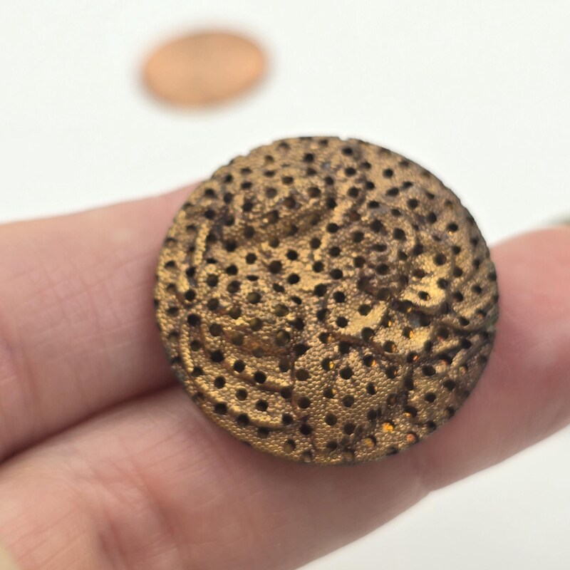 Metal Mirror Buttons - Etsy