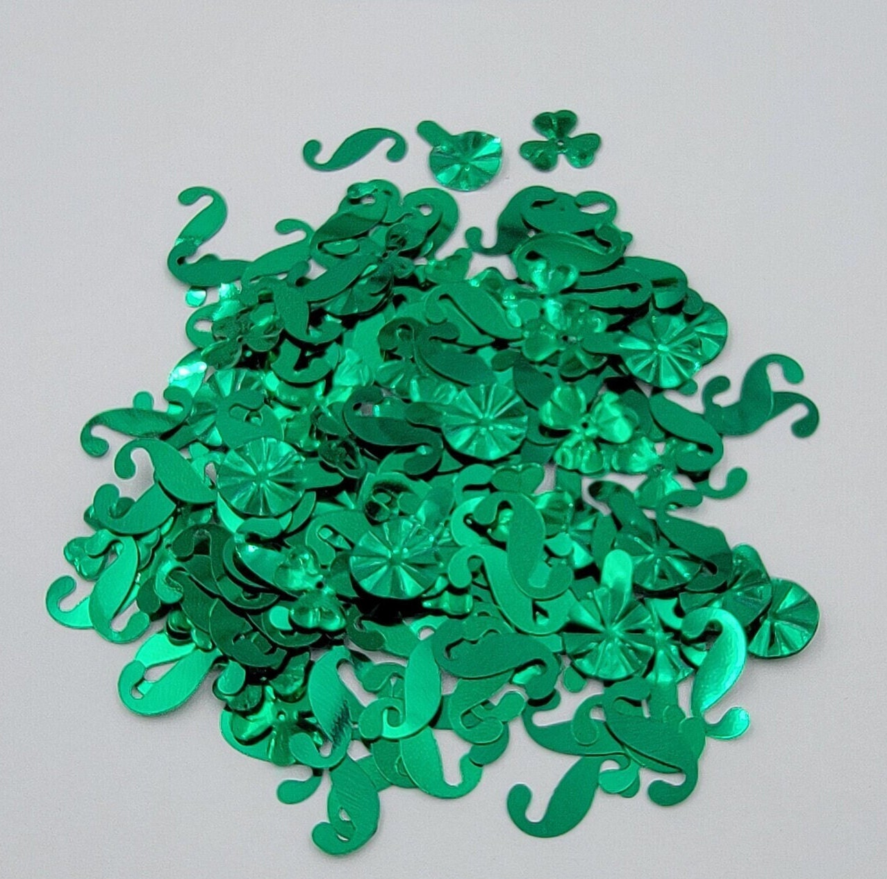 Vintage Sequins Assorted Green Sequins Assorted Vintage - Etsy