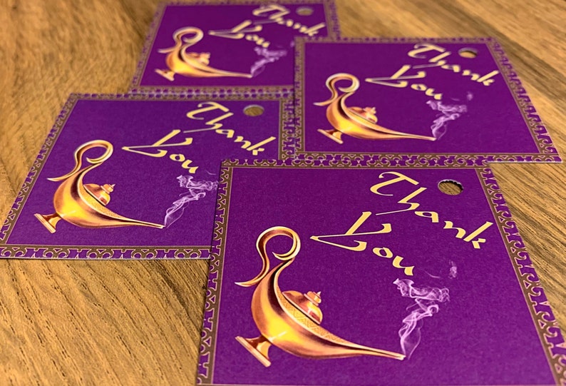 Arabian Nights Inspired Gift Tags - Etsy