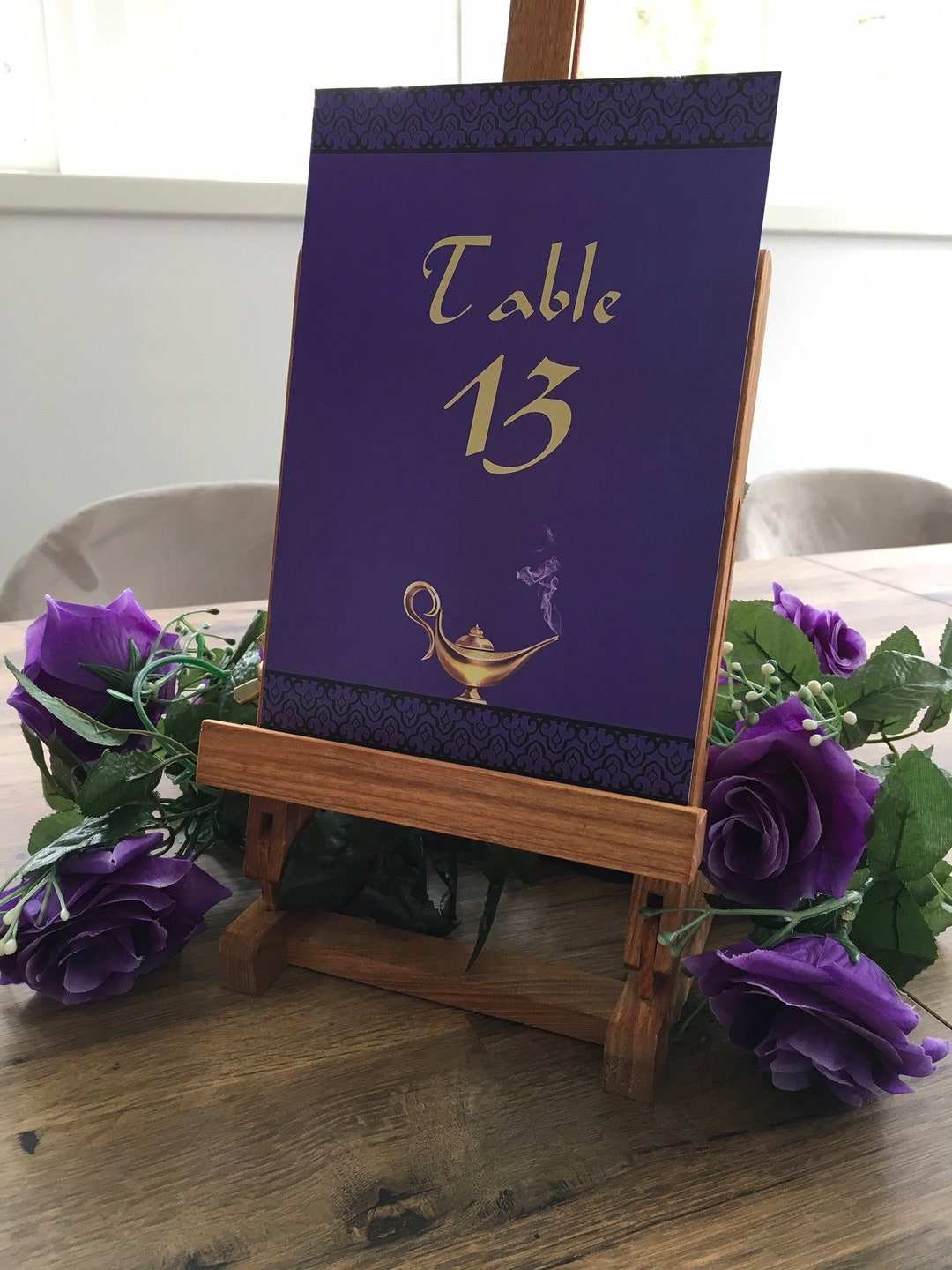 Aladdin Inspired Arabian Table Numbers Arabian Nights Themed Place ...