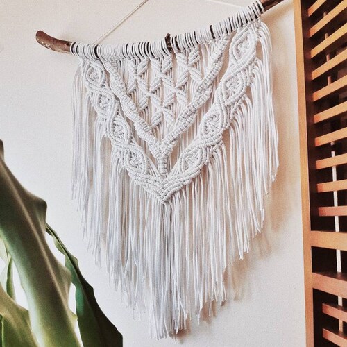 Macrame Semi-circle Tutorial / Wall Hanging Pattern - Etsy