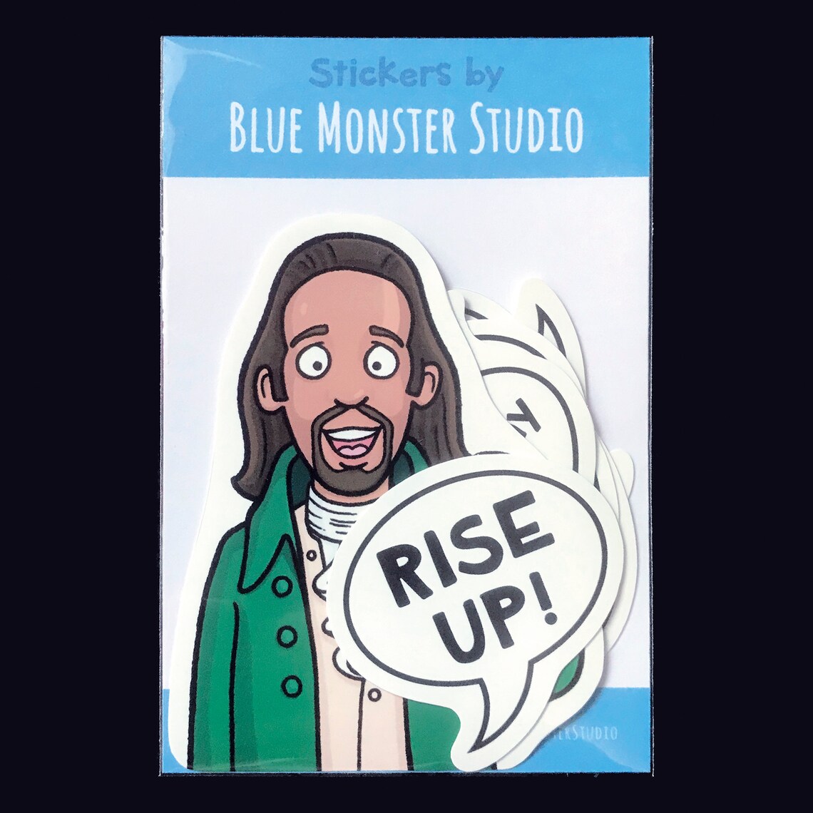 Hamilton Inspired Stickers . Musical Theatre Decals . Set of Seven ...