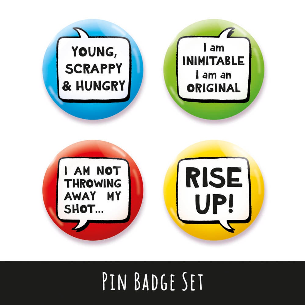 Hamilton Inspired Button Pin Badge Pin Badge Button Badge - Etsy