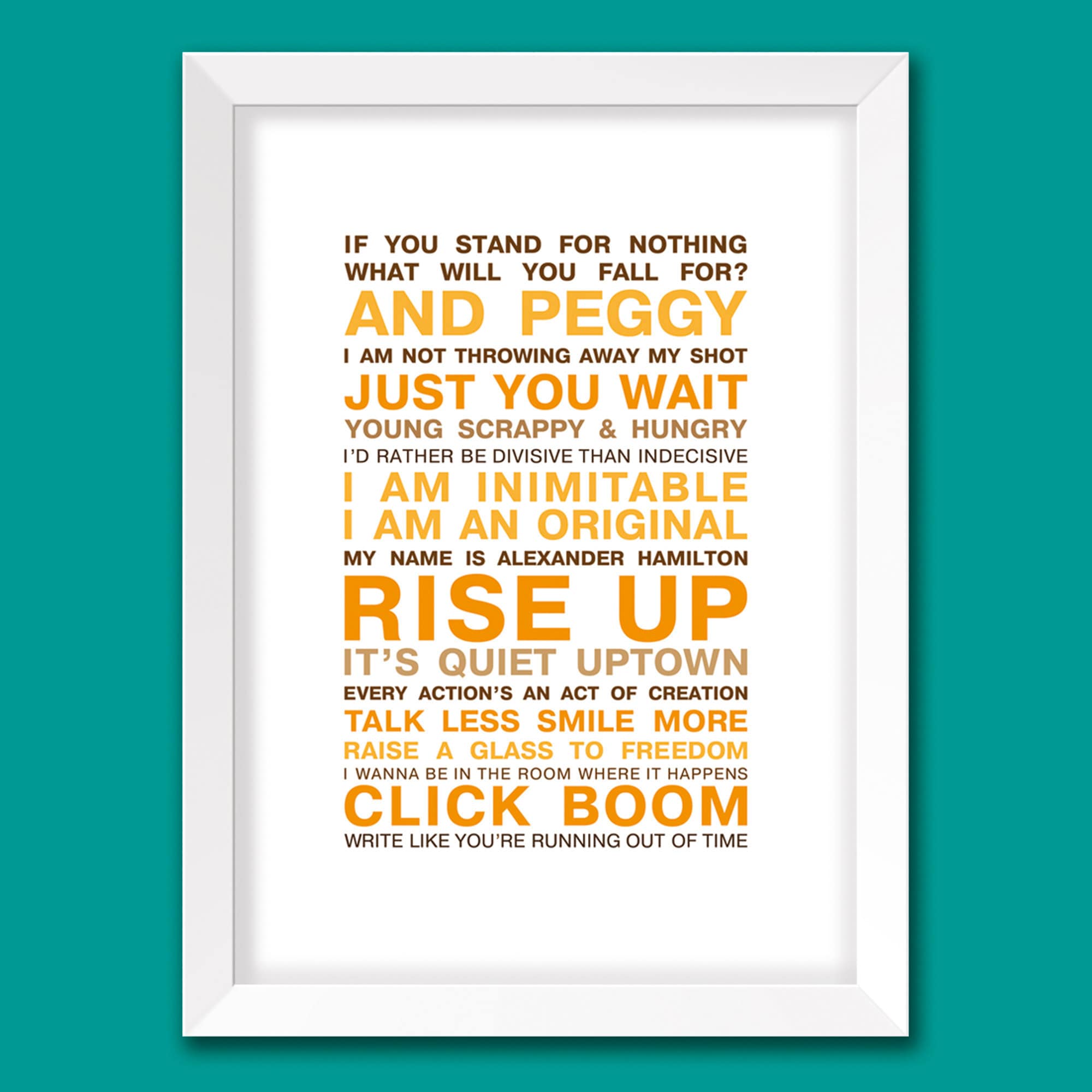 Hamilton Quotes Digital Print . Printable Wall Art . Instant Digital ...