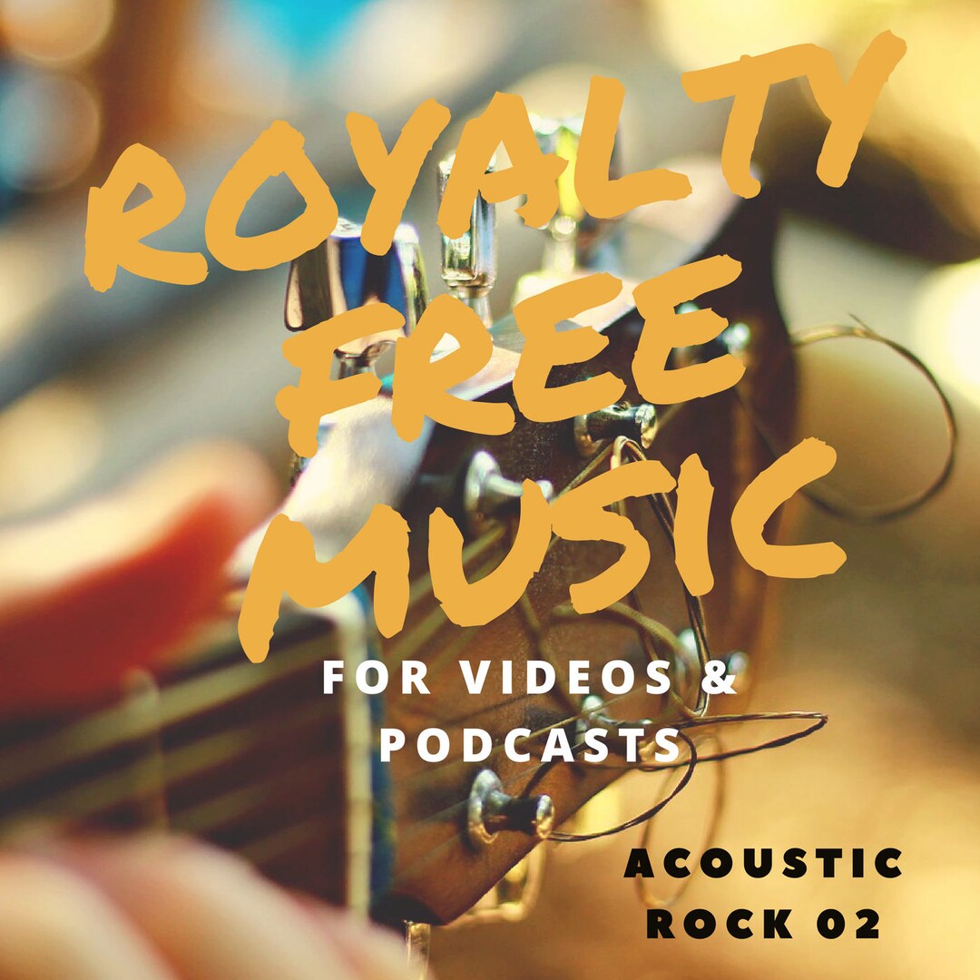 Royalty Free Stock Music - Acoustic Rock Vol.2 - Etsy
