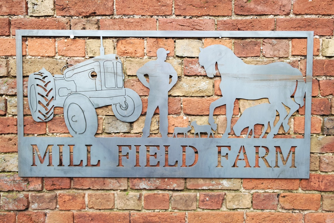 Custom Farm and Estate Sign - Etsy UK