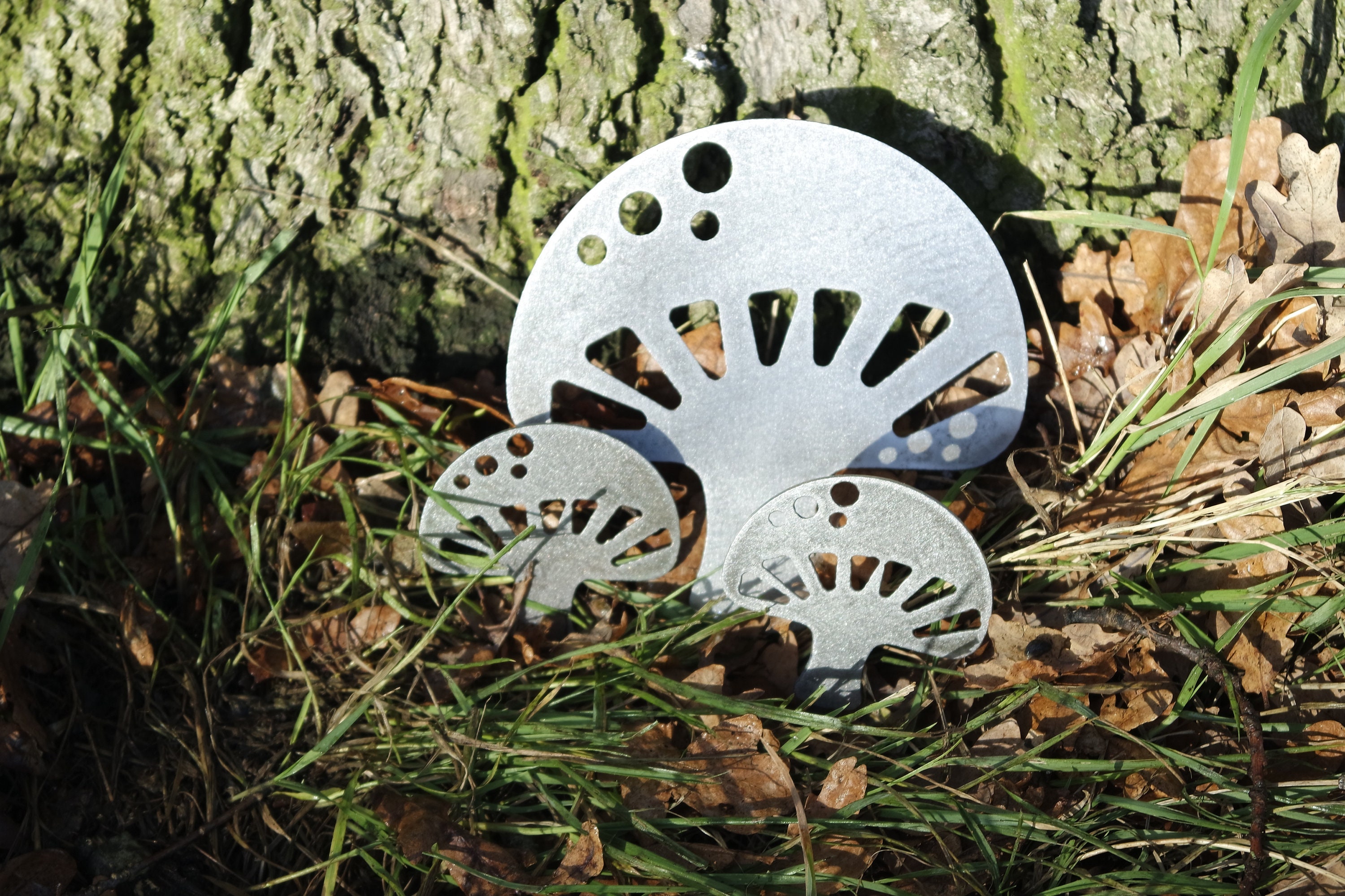 Toadstool Garden Decor - Etsy