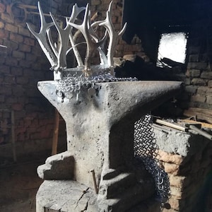 Beltane II Headpiece, Horns Headband, Larp Accessories, Shaman Mask ...