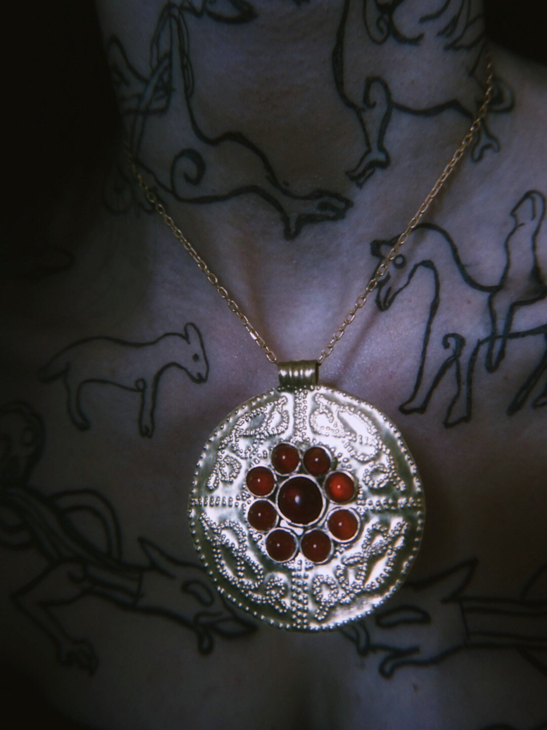 Sutton Hoo Anglo Saxon Pendant Shieldmaiden Necklace Viking - Etsy