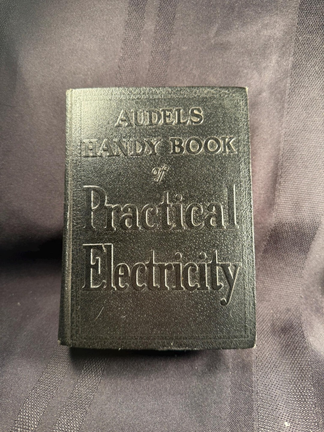 Vintage "audels Handy Book of Practical Electricity" – Antique ...