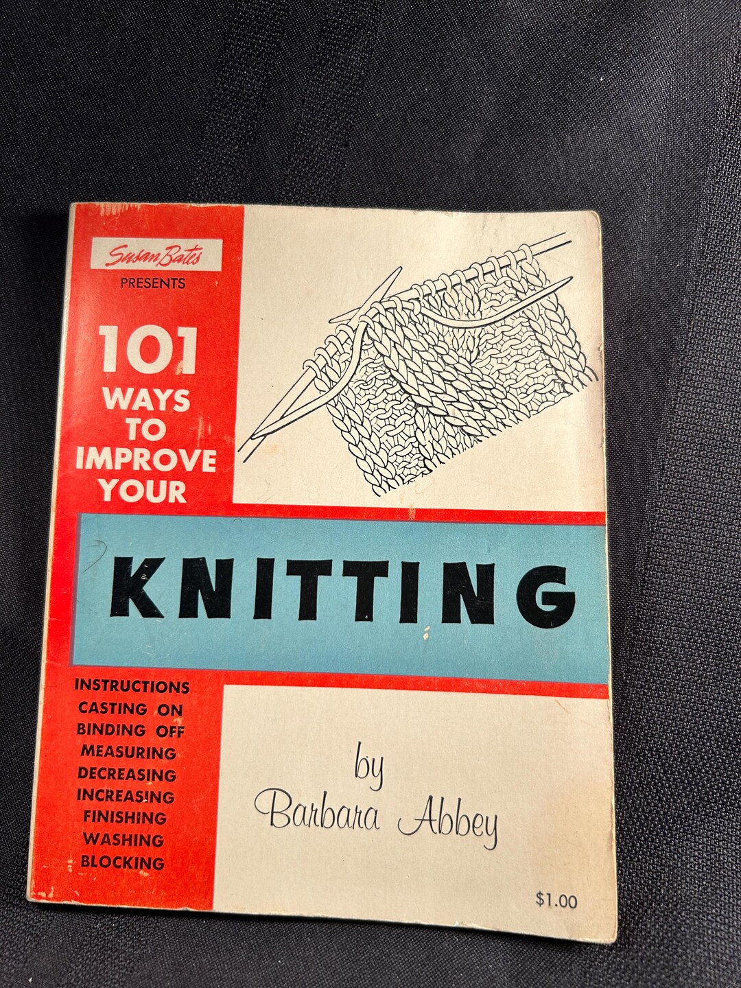 Vintage Knitting Booklet – “101 Ways to Improve Your Knitting” by ...