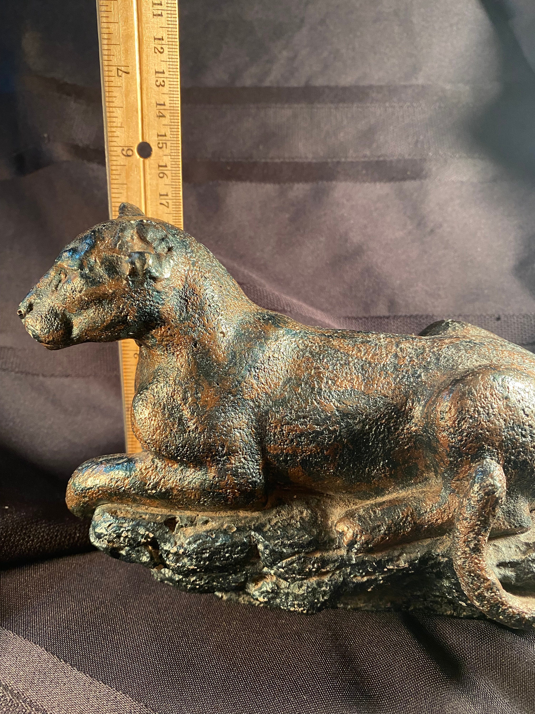 Henri Studio Big Cat Figurine - Etsy