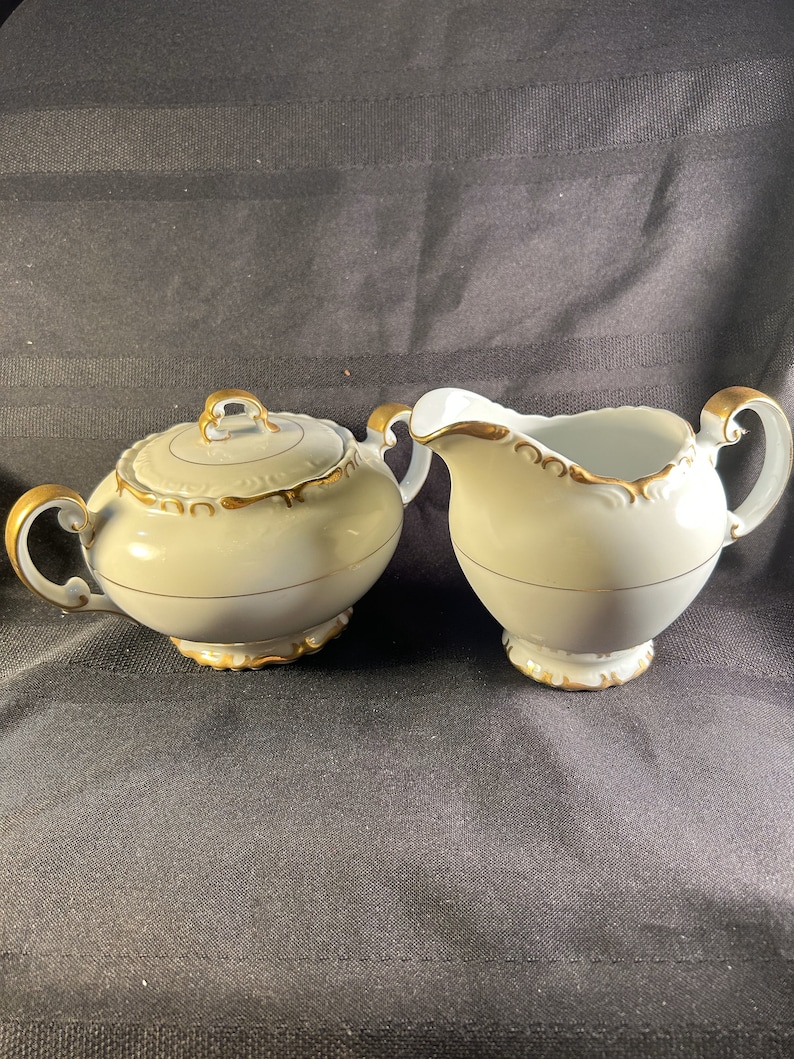 Vintage Harmony House Royal Baroque China Cream and Sugar - Etsy