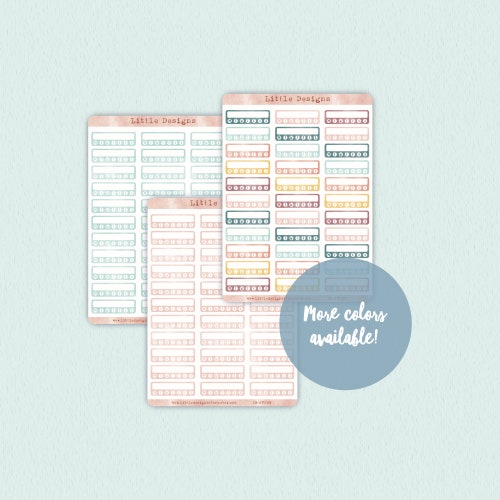 Habit Tracker Printable Habit Tracker Planner Page Daily - Etsy