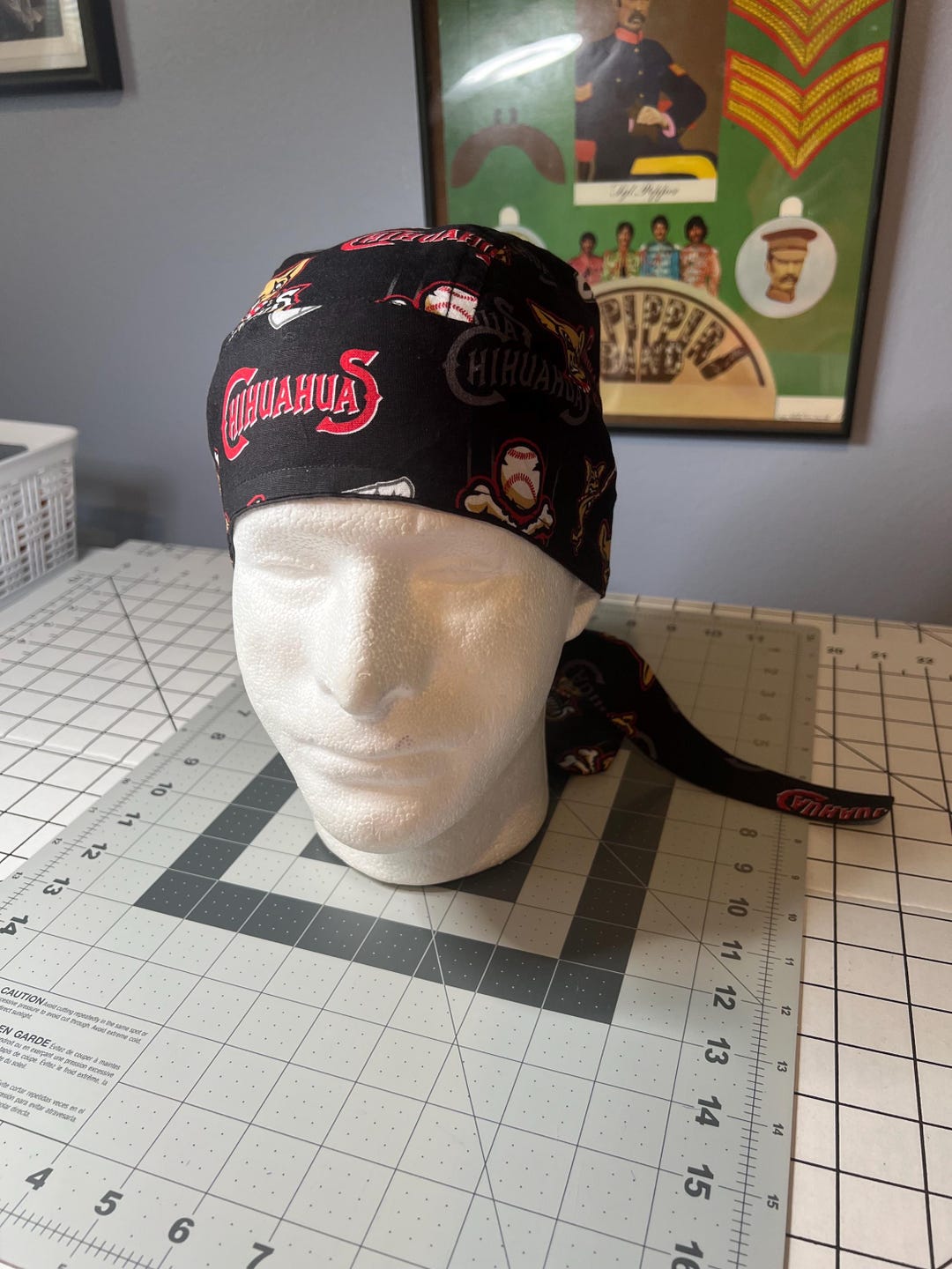 El Paso Chihuahuas Milb Baseball Du Rag Helmet Lined Durag Chemo ...