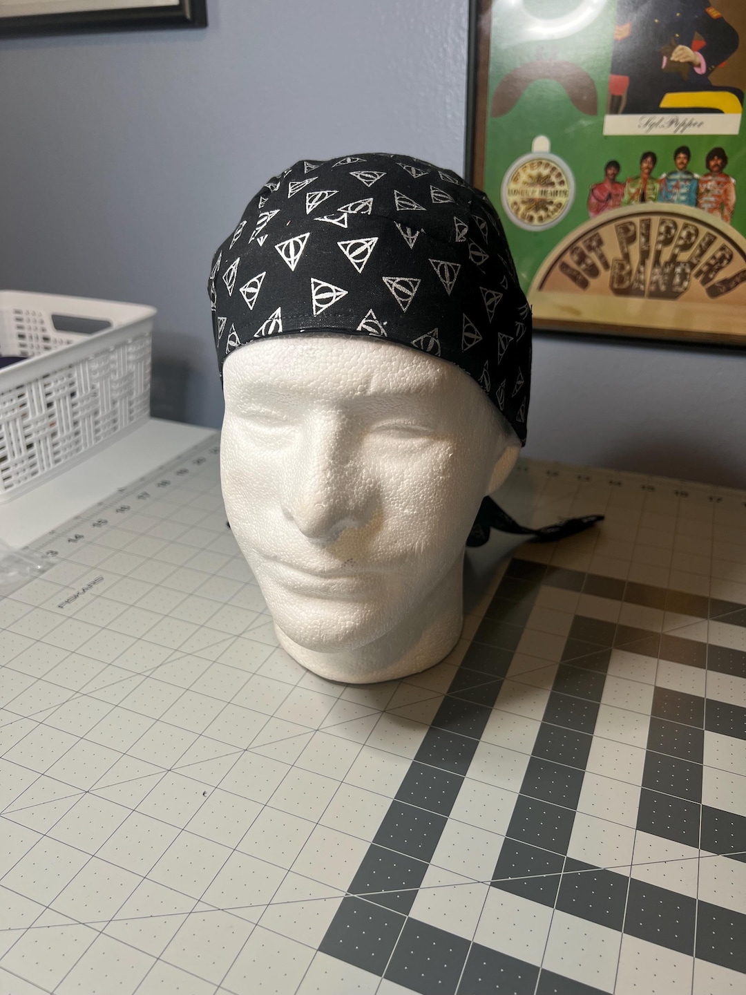Harry Potter, Du Rag, Hat, Chemo Cap, Surgical Hat, Motorcycle Biker ...