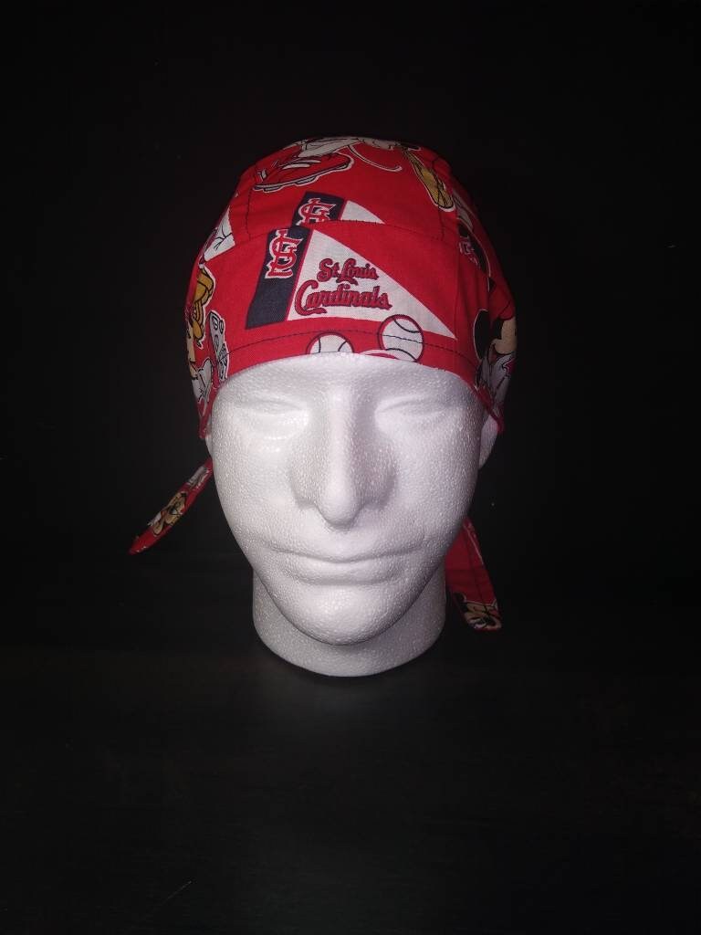 St Louis Cardinals Disney Durag Skull Cap Helmet Lined Du Rag - Etsy