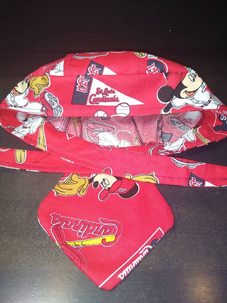 St Louis Cardinals Disney Durag Skull Cap Helmet Lined Du Rag | Etsy